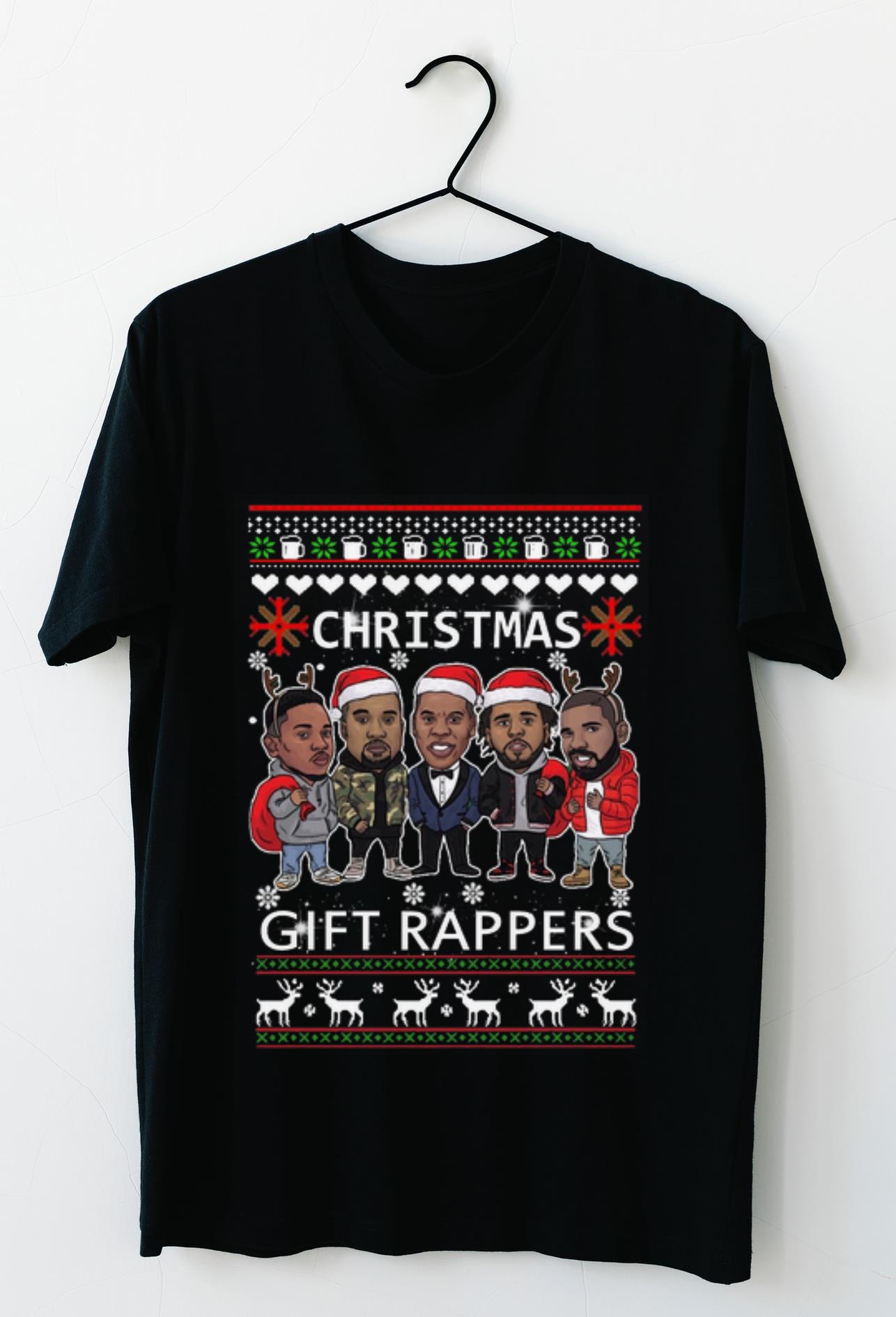 Top Rappers Wrappers Christmas Gift shirt, hoodie, sweater, longsleeve ...