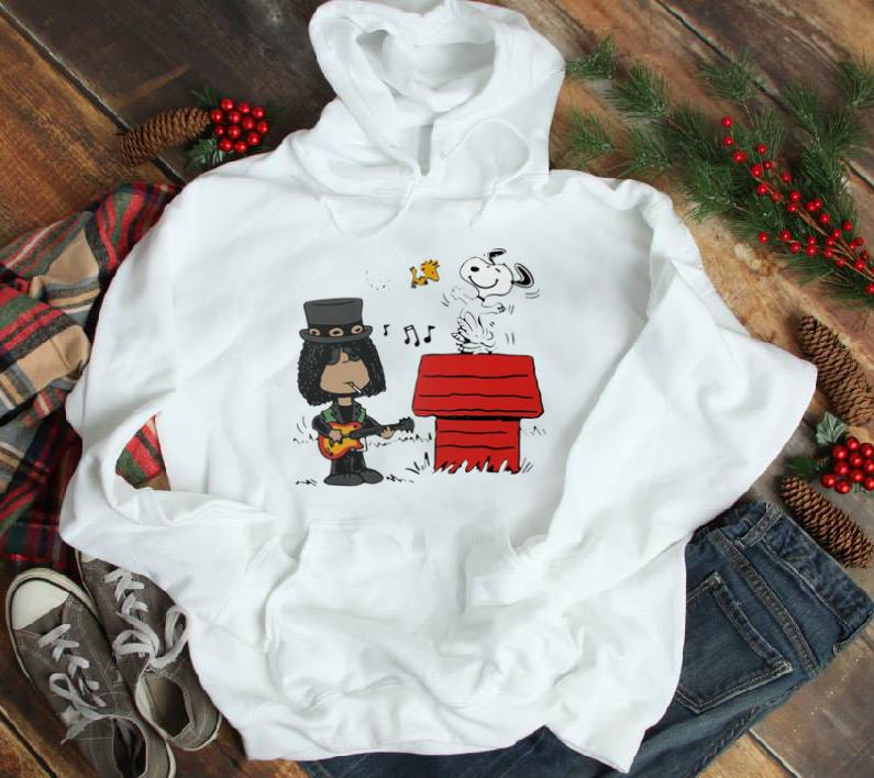Premium The Peanuts Snoopy Woodstock and Slash shirt, hoodie, sweater ...