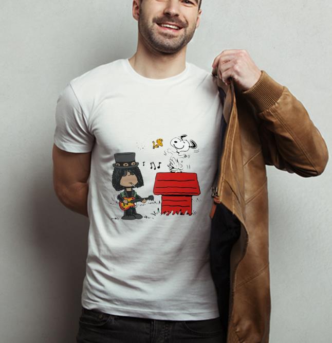 Premium The Peanuts Snoopy Woodstock and Slash shirt, hoodie, sweater ...
