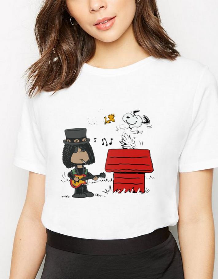 Premium The Peanuts Snoopy Woodstock and Slash shirt, hoodie, sweater ...