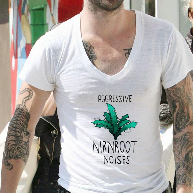 Top Aggressive Nirnroot Noises shirt, hoodie, sweater, longsleeve t-shirt
